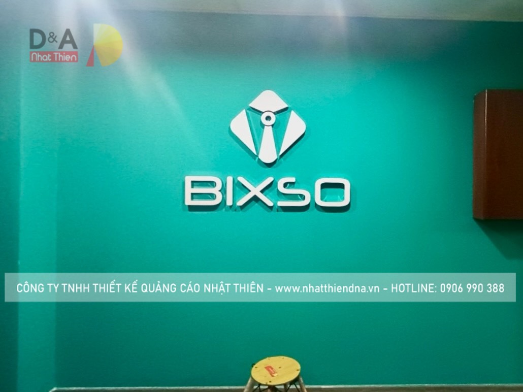 LOGO MICA, LOGO INOX - Công ty TNHH Thiết Kế Quảng Cáo Nhật Thiên