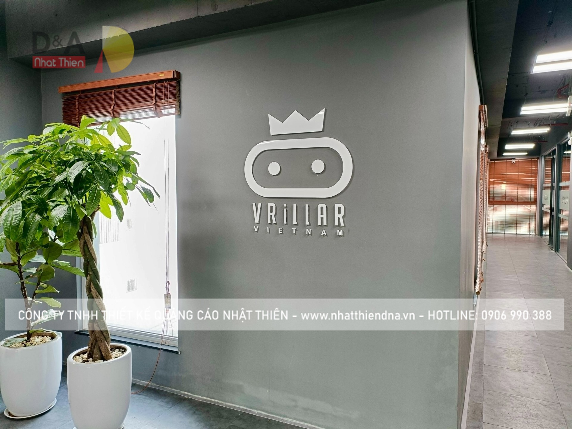 LOGO MICA, LOGO INOX - Công ty TNHH Thiết Kế Quảng Cáo Nhật Thiên